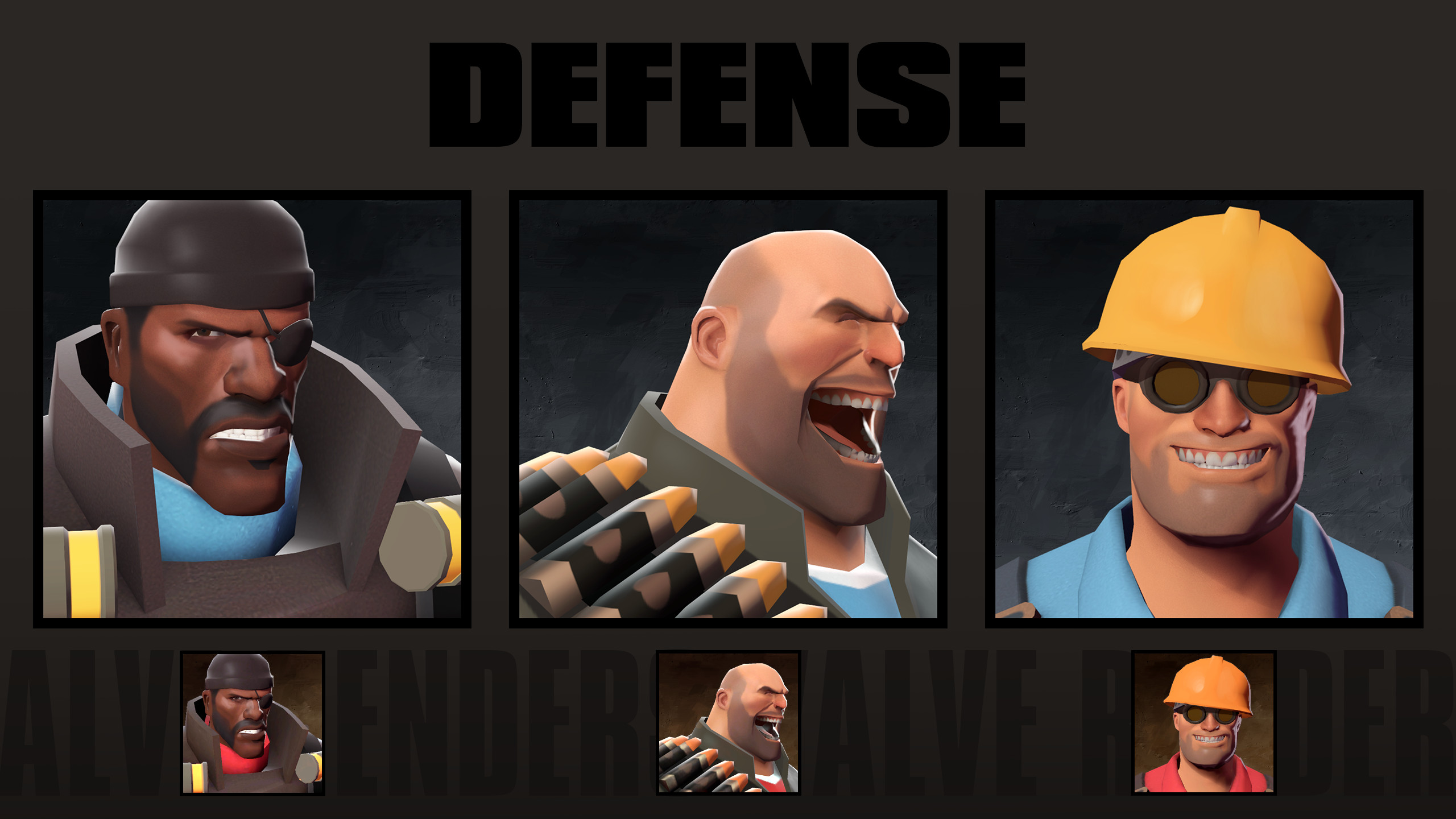 Revalved Class Portraits Mod for Team Fortress 2 | TF2 Mods