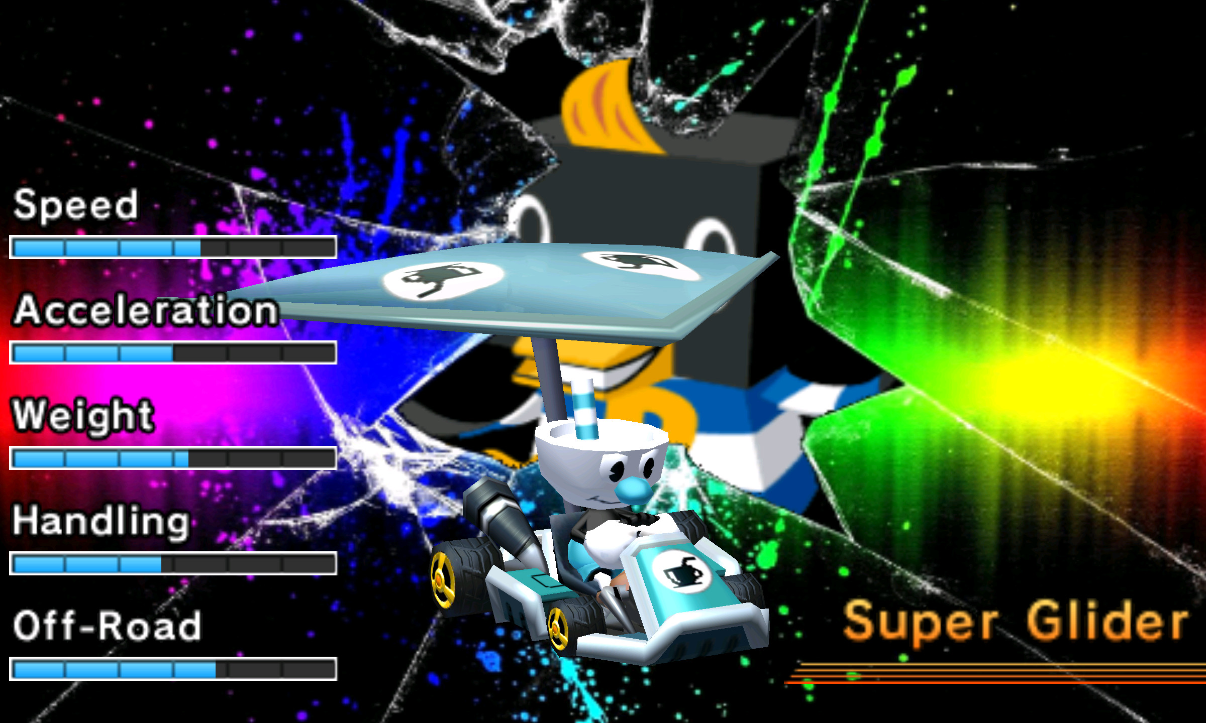 Mugman Mod for Mario Kart 7 | MK7 Mods