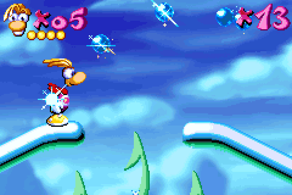 Movement Speed Restoration Mod for Rayman Advance | R1 GBA Mods