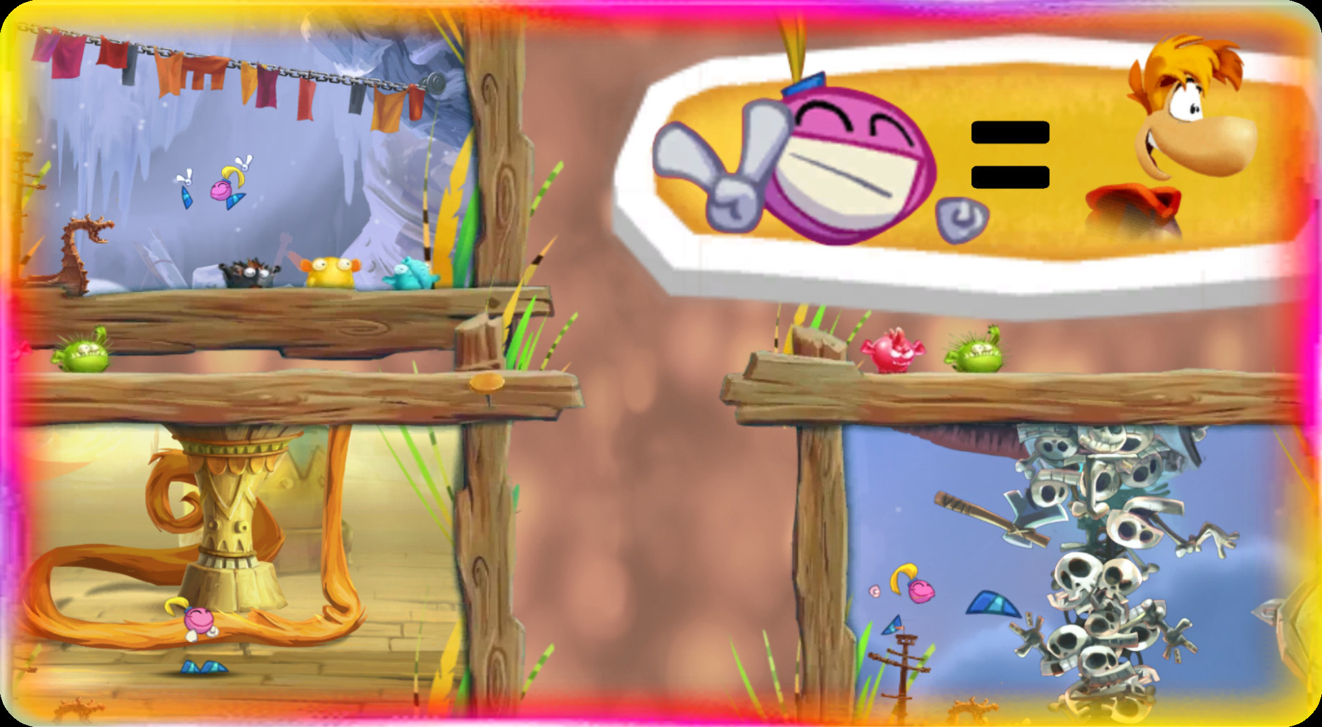 Playable Electoon over Globoxrayman! Mod for Rayman Legends | RL Mods
