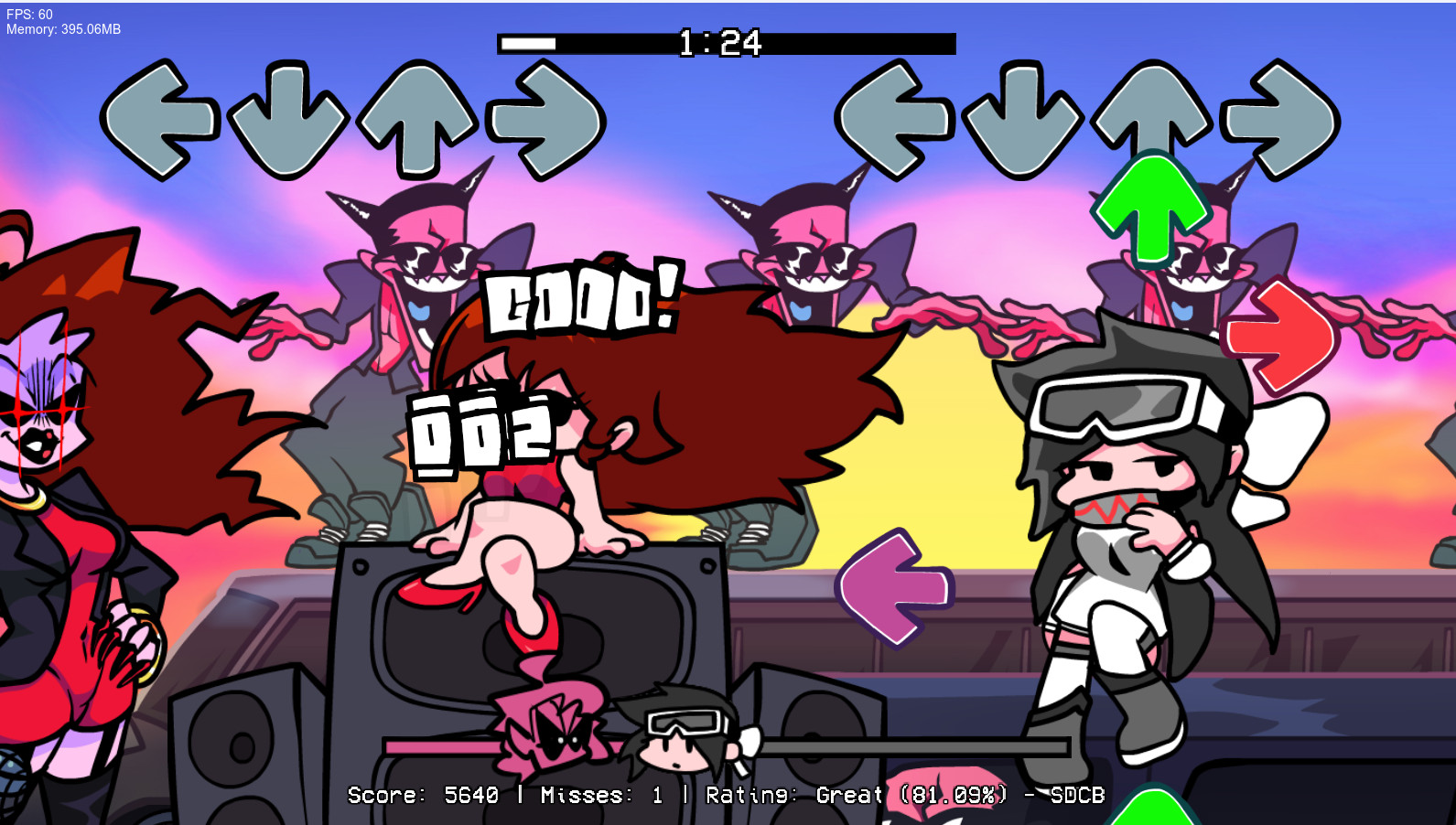 Itsumi Over BF Remade Psych Engine And V-Sicle Mod for Friday Night ...