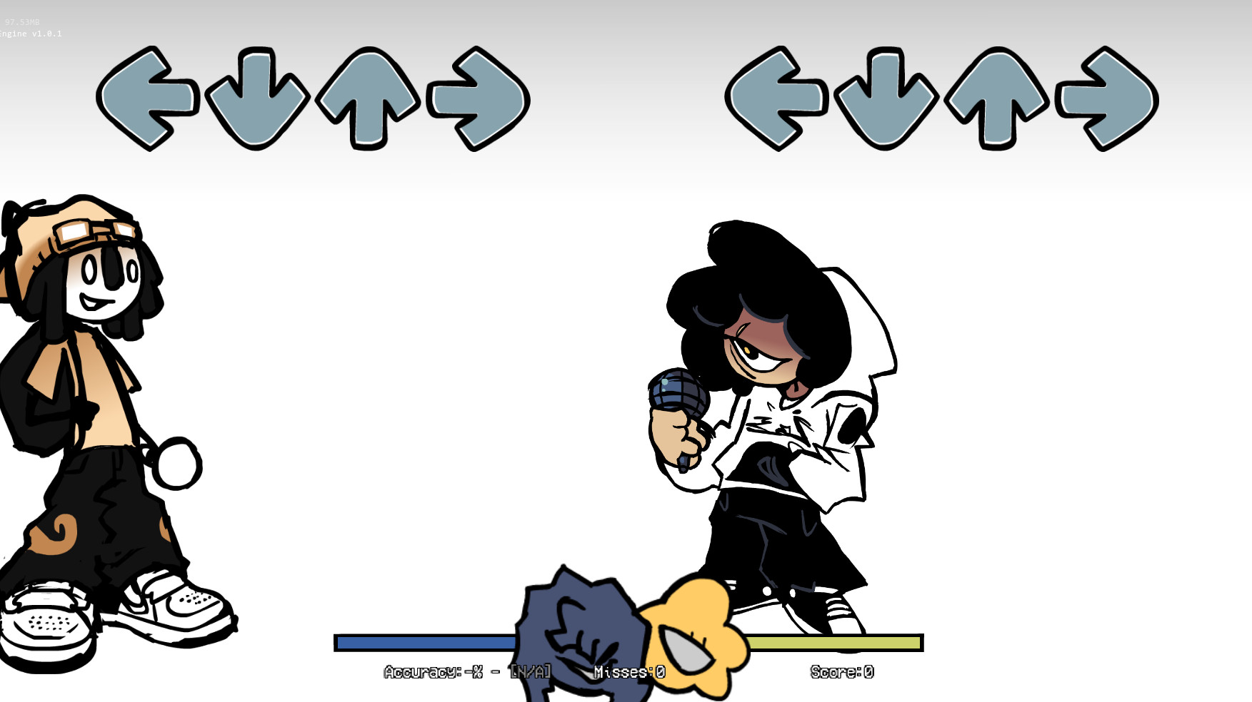 Ericdoa Vs Dante red (one-shot) Mod for Friday Night Funkin' | FNF Mods