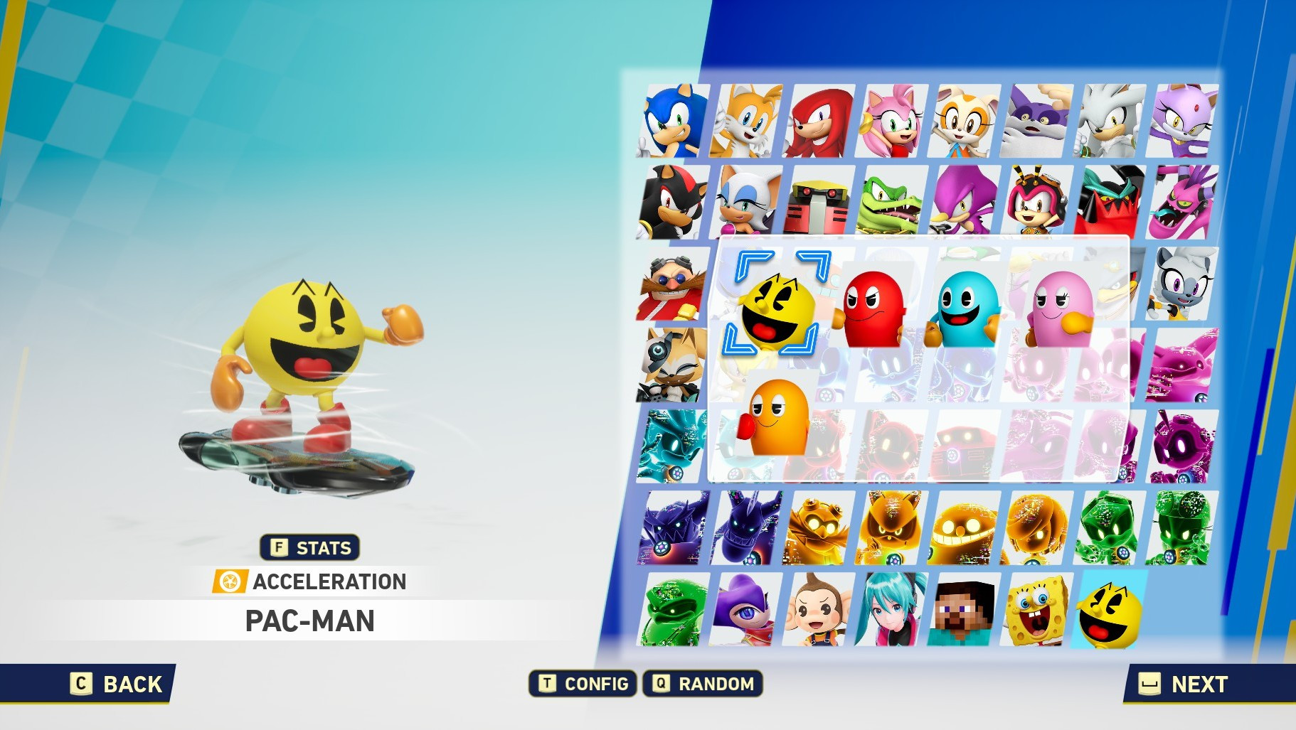 Character Select Screen Expansion Mod for Sonic Racing: CrossWorlds ...