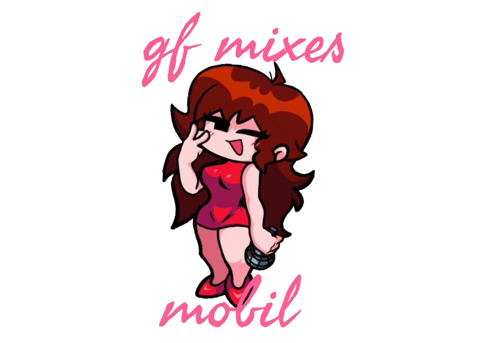 Gf mixes but mobil!!! Mod for Friday Night Funkin' | FNF Mods