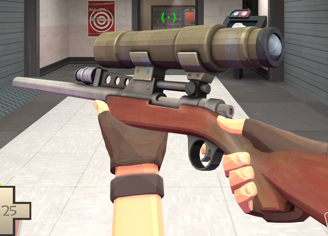Sniper Rifle Model Stripped Down Casual Compatible Mod for Team ...