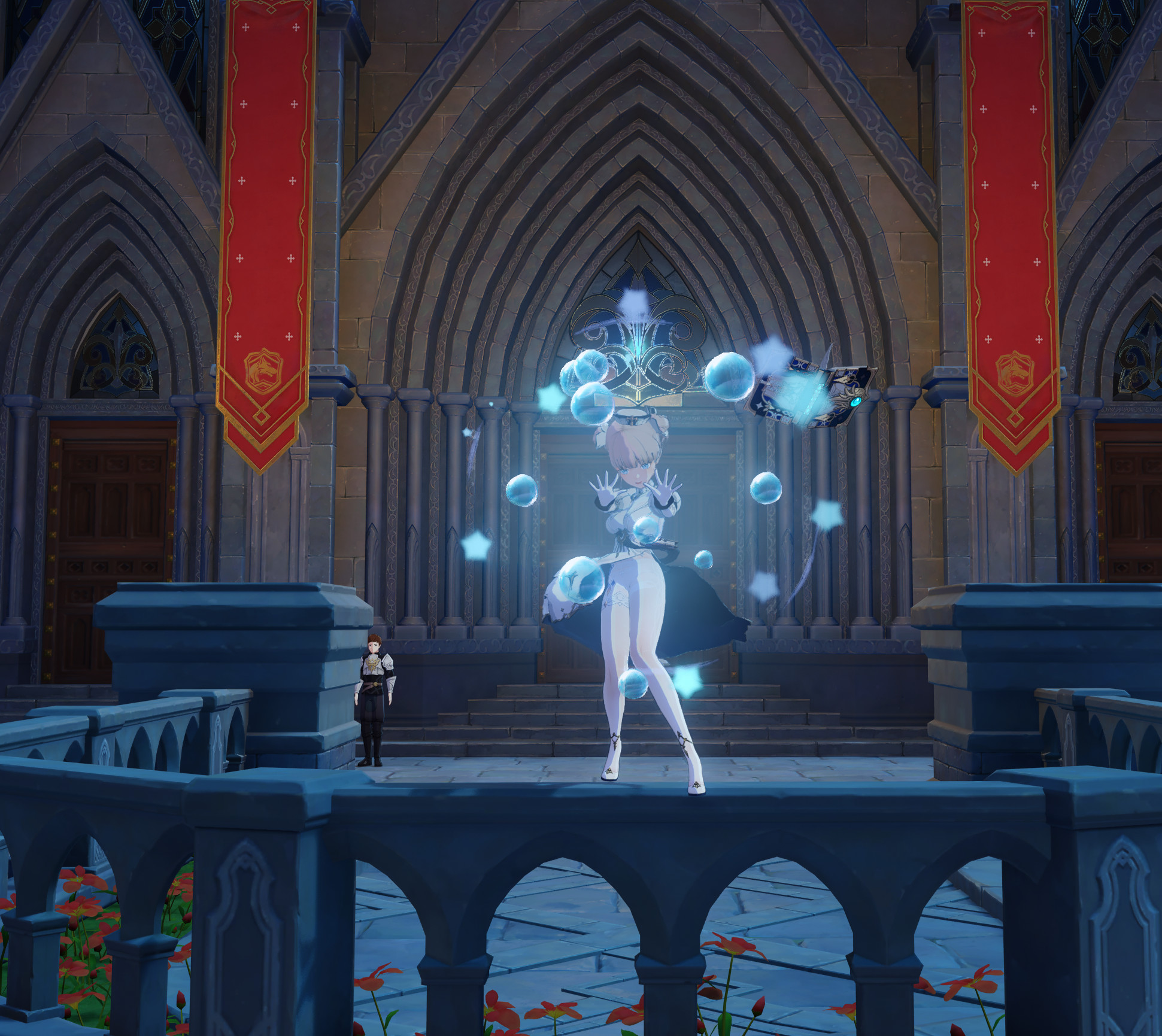 White Stroll Barbara Mod for Genshin Impact | GI Mods