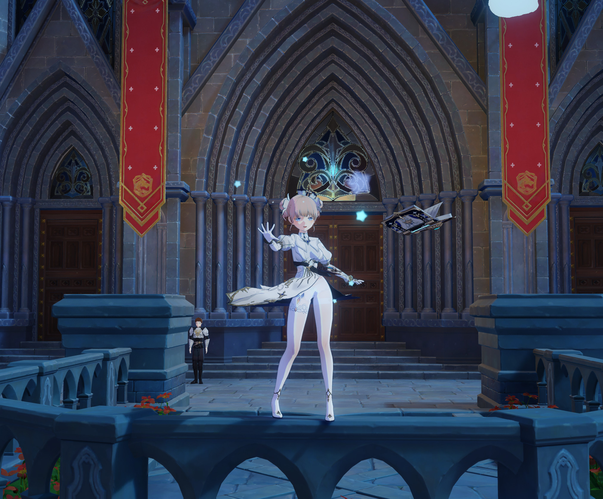 White Stroll Barbara Mod for Genshin Impact | GI Mods