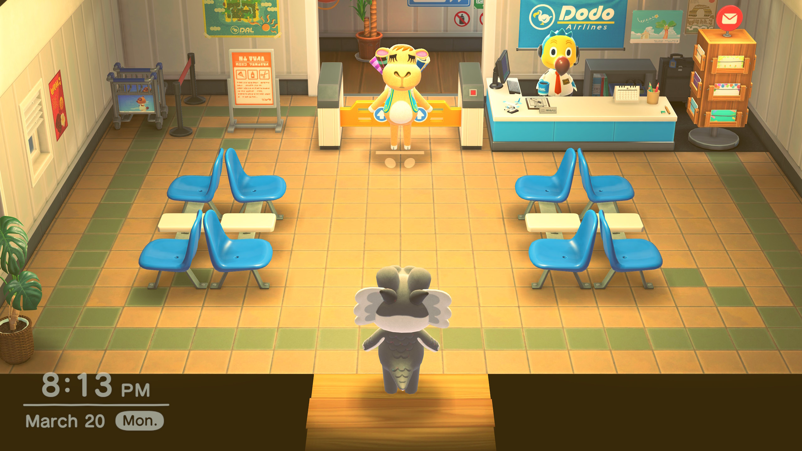 Saharah Always In The Airport Mod for Animal Crossing: New Horizons ...