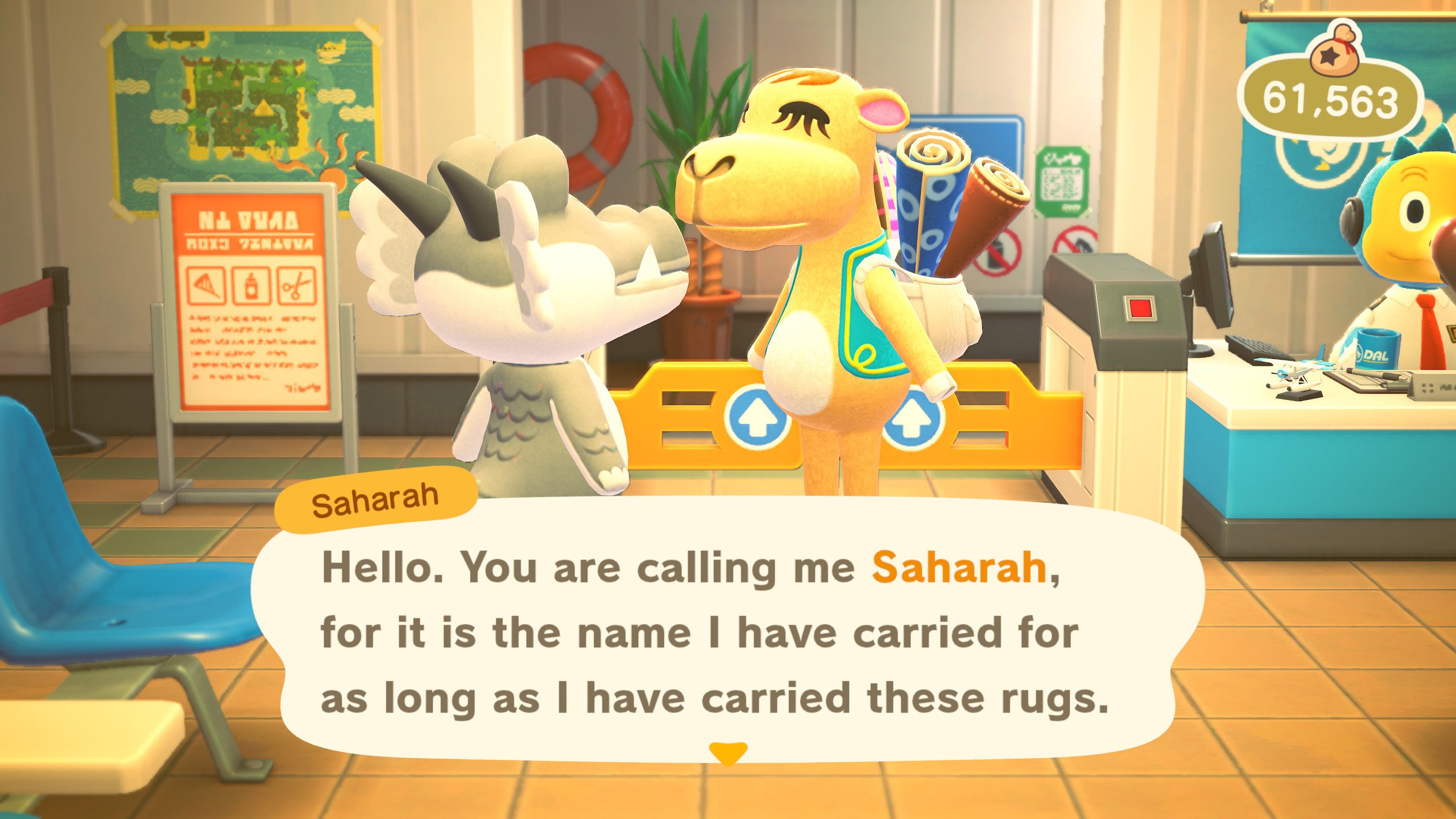 Saharah Always In The Airport Mod for Animal Crossing: New Horizons ...