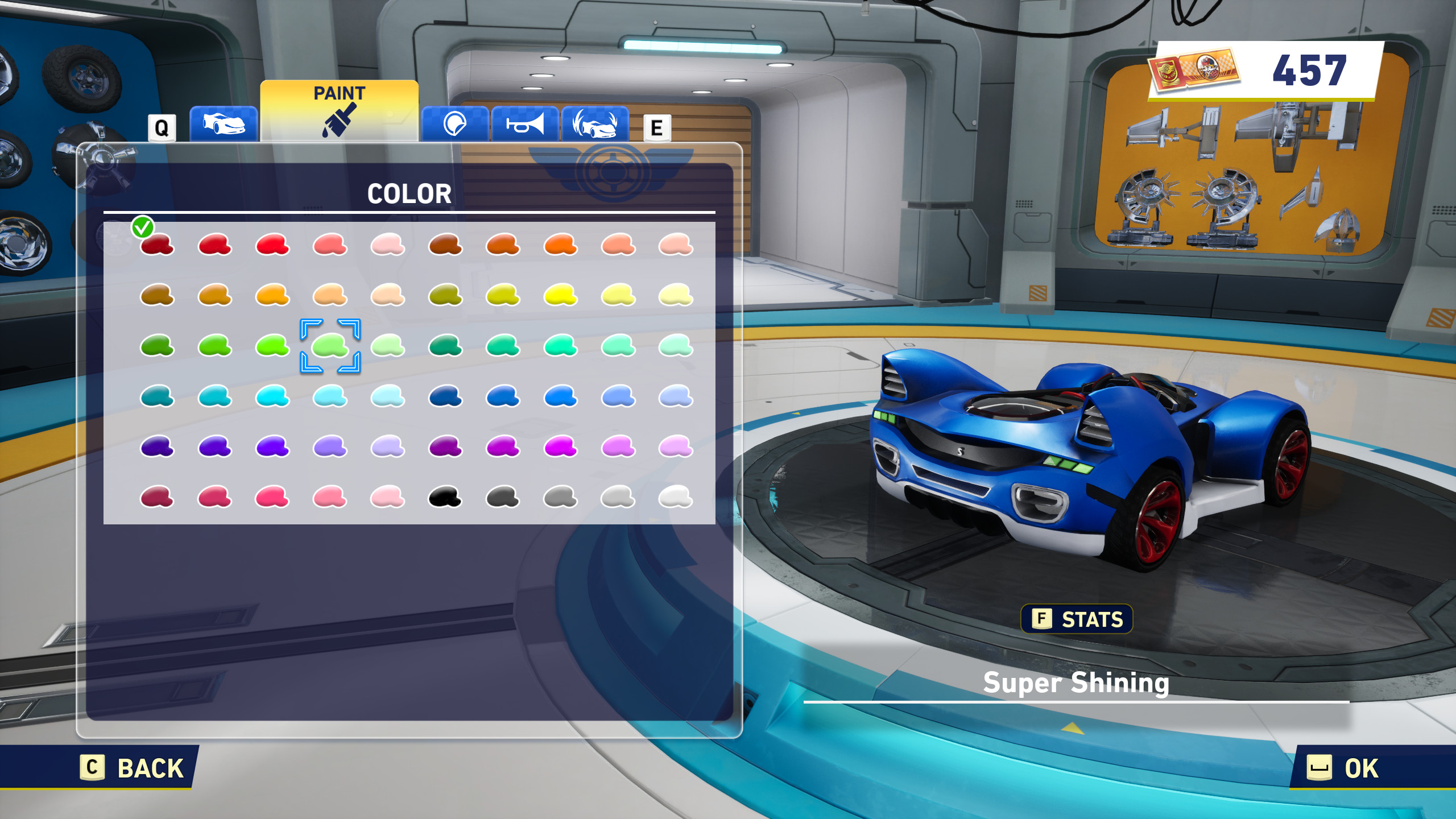 Speed Star (SASRT-2012) Mod for Sonic Racing: CrossWorlds | SR:CW Mods