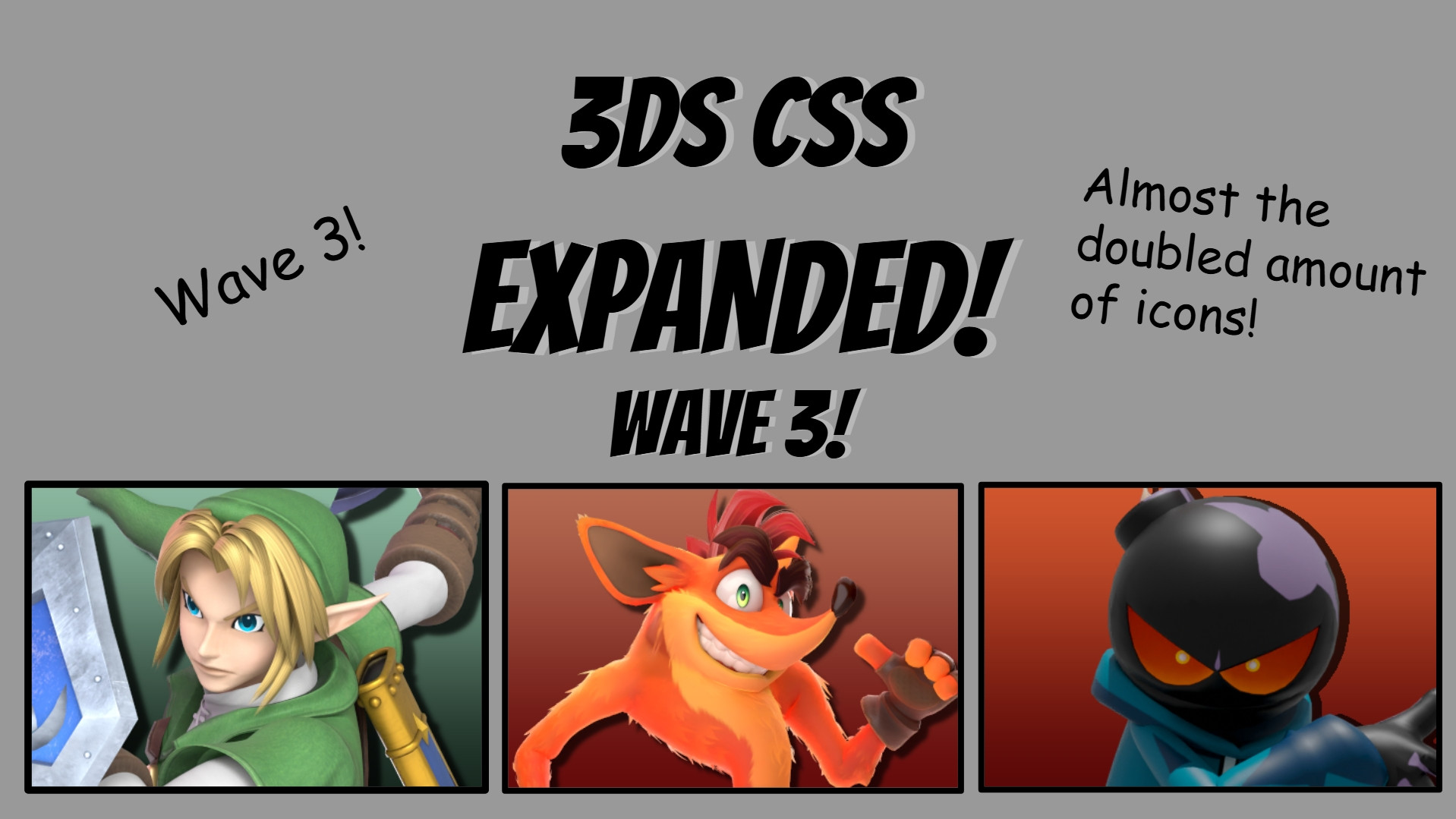 (WE HAVE MOVED) 3DS CSS Expanded! Mod for Super Smash Bros. Ultimate ...