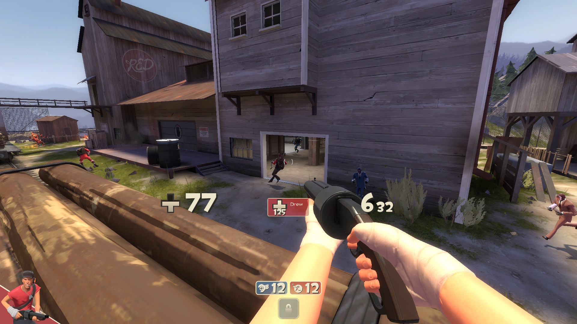 MaxiHud Gold Mod for Team Fortress 2: Gold Rush | TF2GR Mods