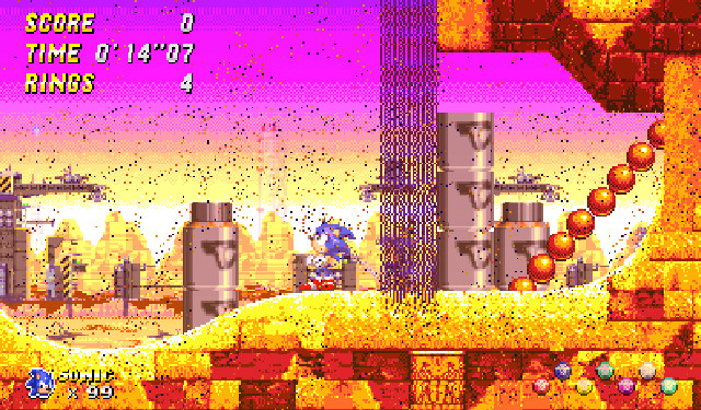 OIL DESERT over SOZ 1 Mod for Sonic 3 A.I.R. | S3AIR Mods