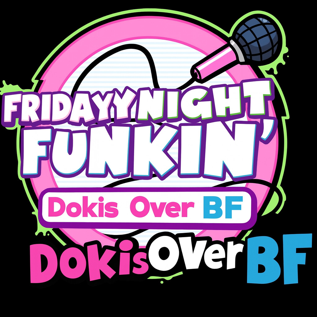 Dokis over BF V-SLICE Mod for Friday Night Funkin' | FNF Mods