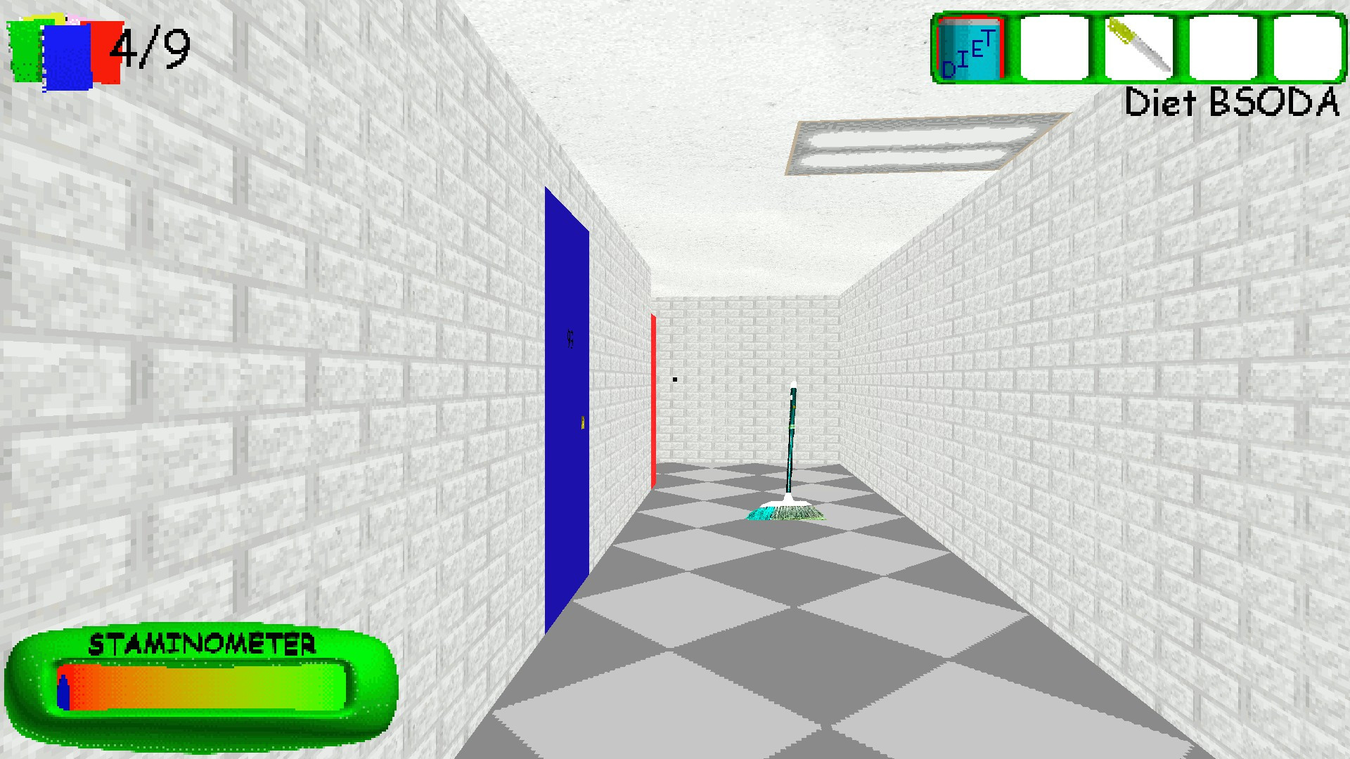Mini Gotta Sweeps Replace Students Mod for Baldi's Basics | Baldi Mods