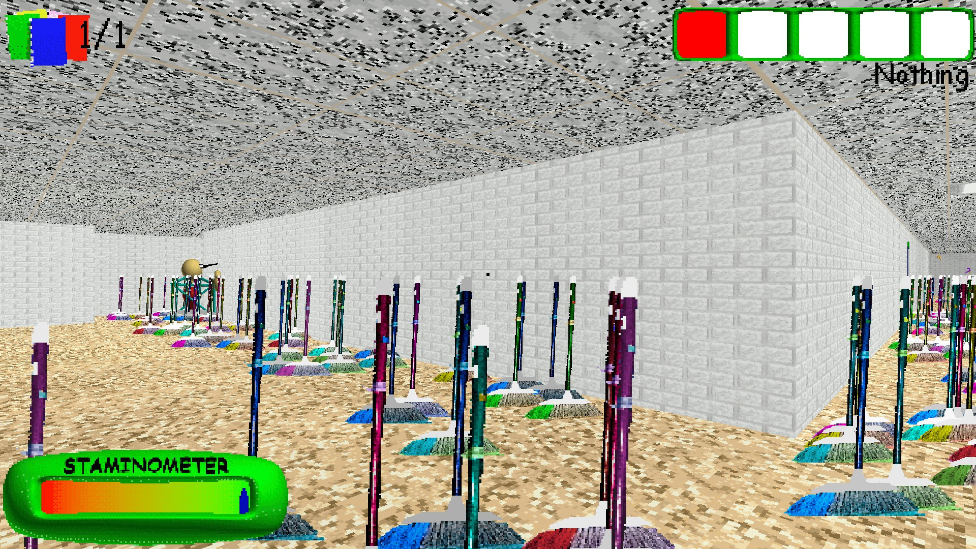 Mini Gotta Sweeps Replace Students Mod for Baldi's Basics | Baldi Mods