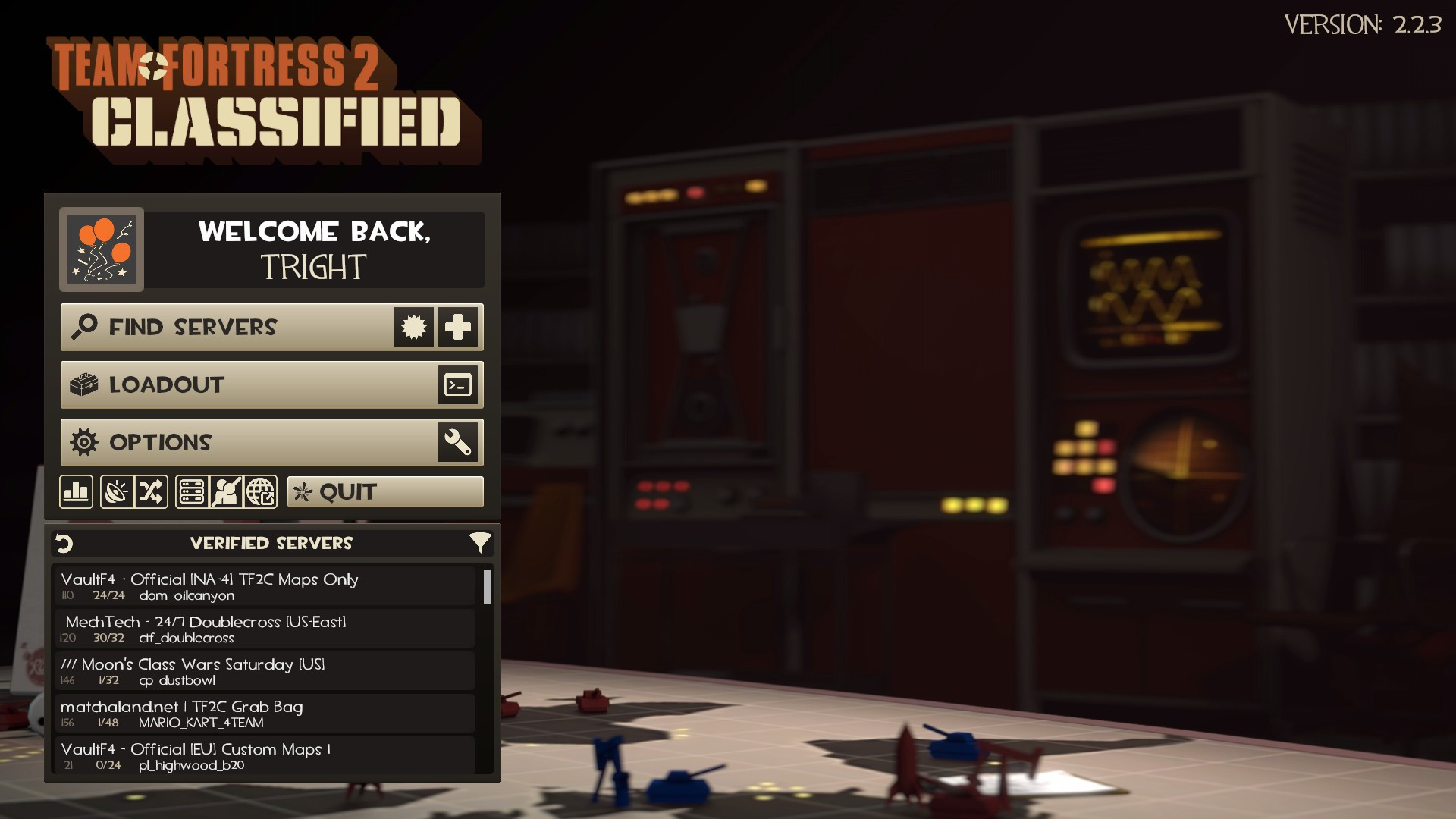 TF2 Classified Logo Mod for Team Fortress 2 Classified | TF2Classic Mods