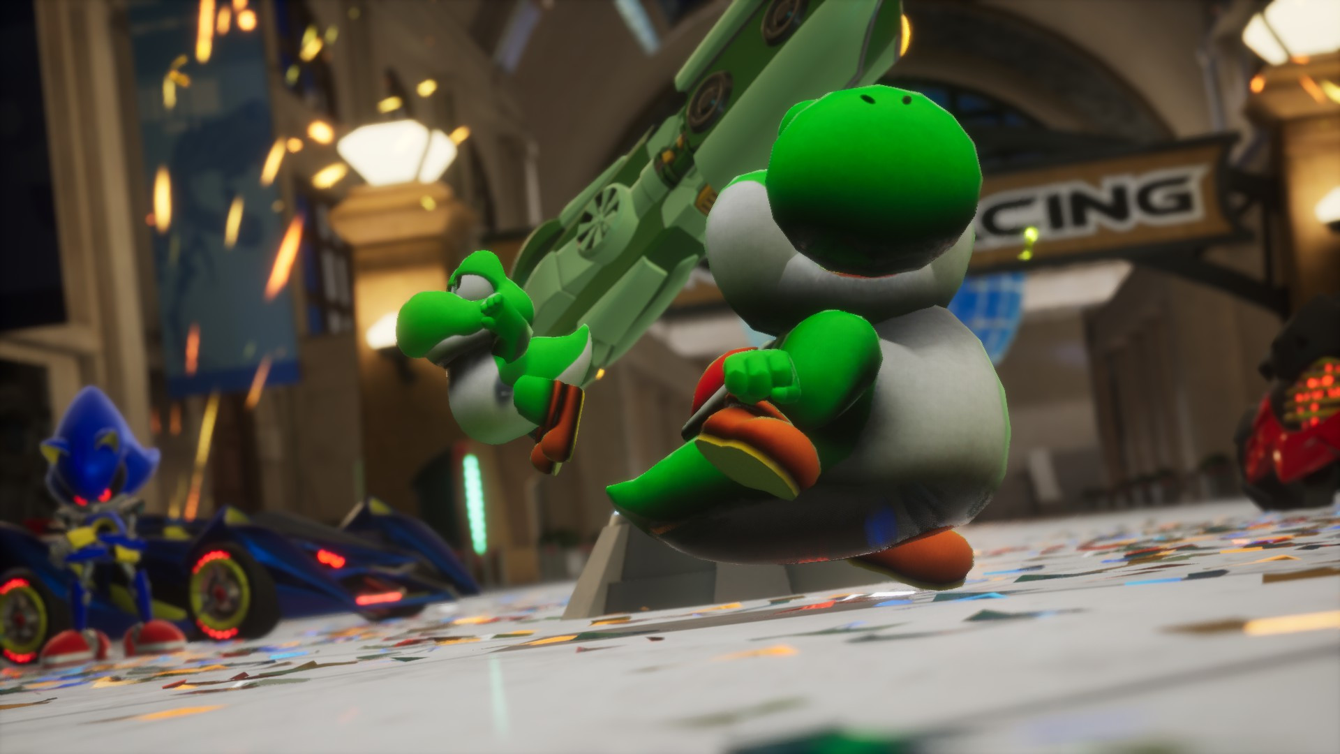 Baby Fat and Baby Yoshi Mod for Sonic Racing: CrossWorlds | SR:CW Mods