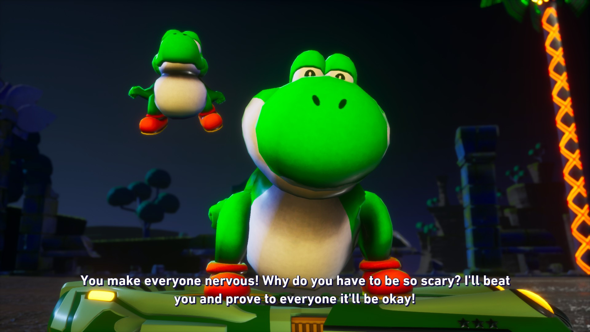 Baby Fat and Baby Yoshi Mod for Sonic Racing: CrossWorlds | SR:CW Mods