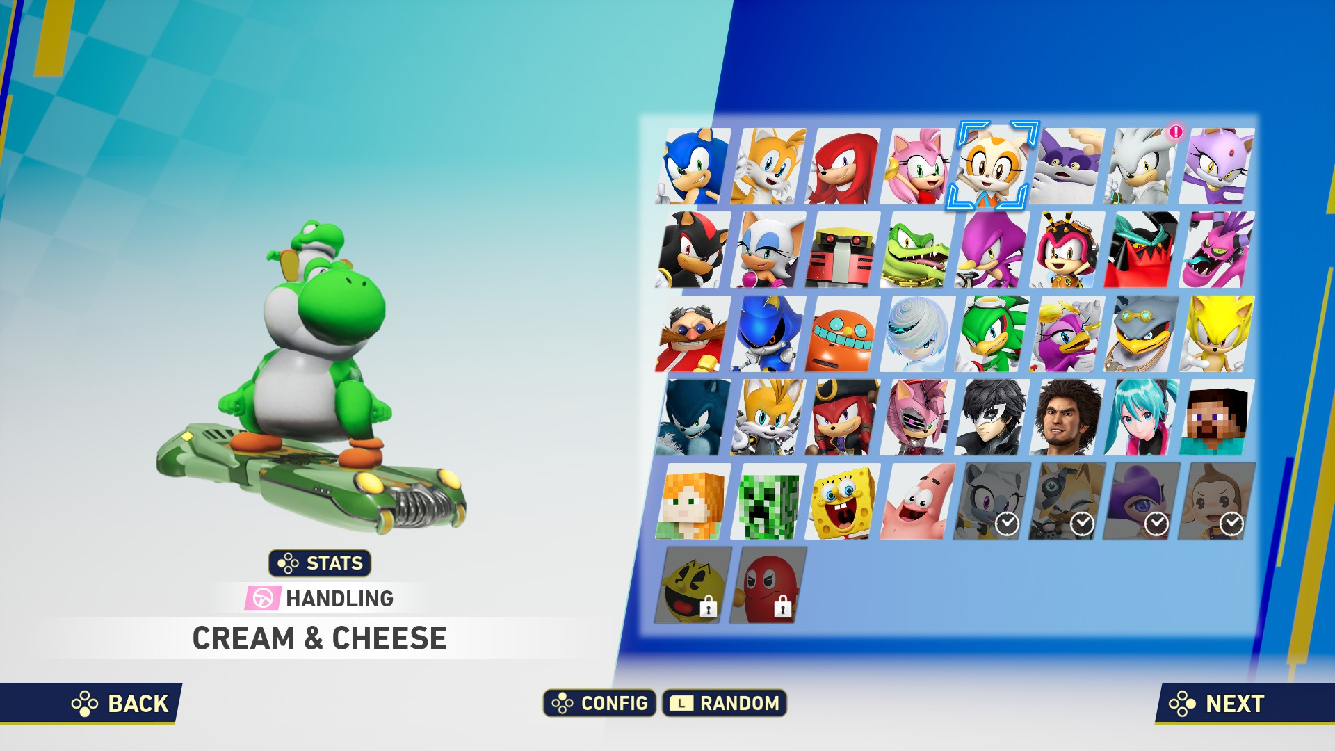 Baby Fat and Baby Yoshi Mod for Sonic Racing: CrossWorlds | SR:CW Mods