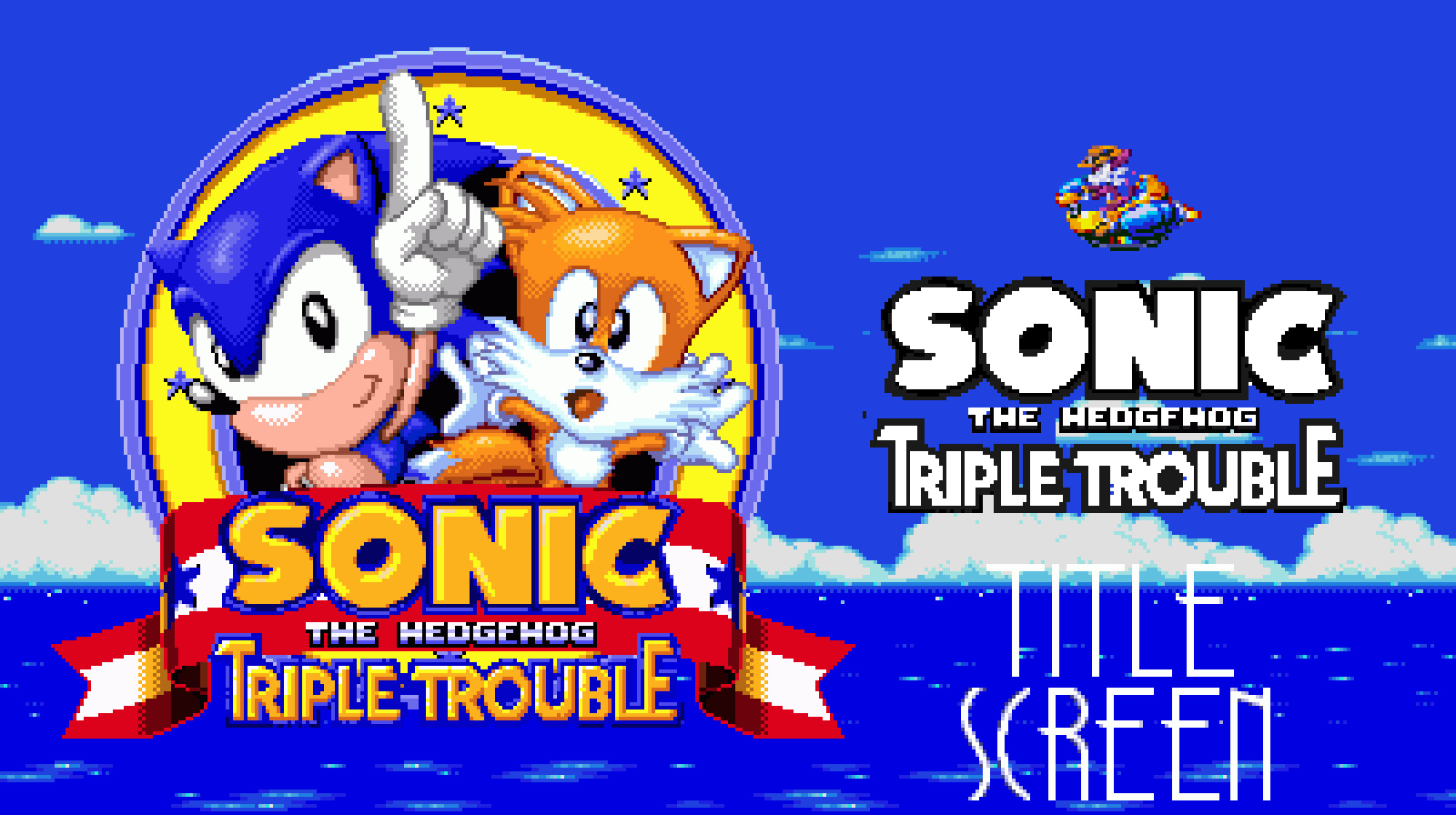 Sonic Triple Trouble Title Screen Mod for Sonic 3 A.I.R. | S3AIR Mods