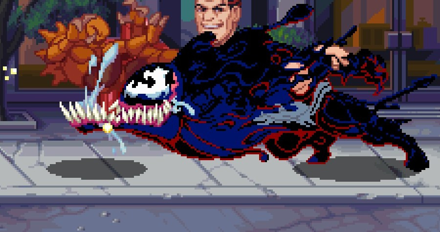 90s Venom (Red & Blue outline) Mod for MARVEL Cosmic Invasion | MCI Mods