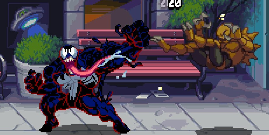 90s Venom (Red & Blue outline) Mod for MARVEL Cosmic Invasion | MCI Mods