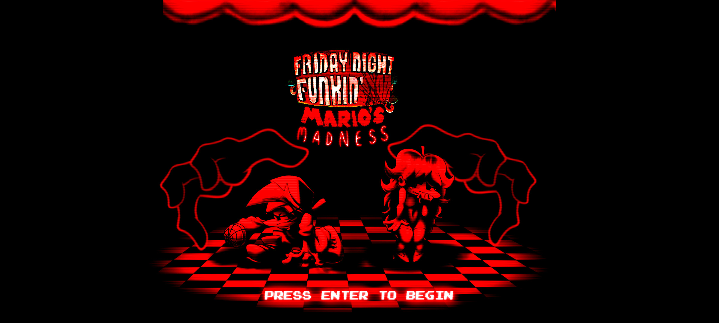 MARIOS MADNESS V2 V SLICE PORT (REMADE) Mod for Friday Night Funkin ...