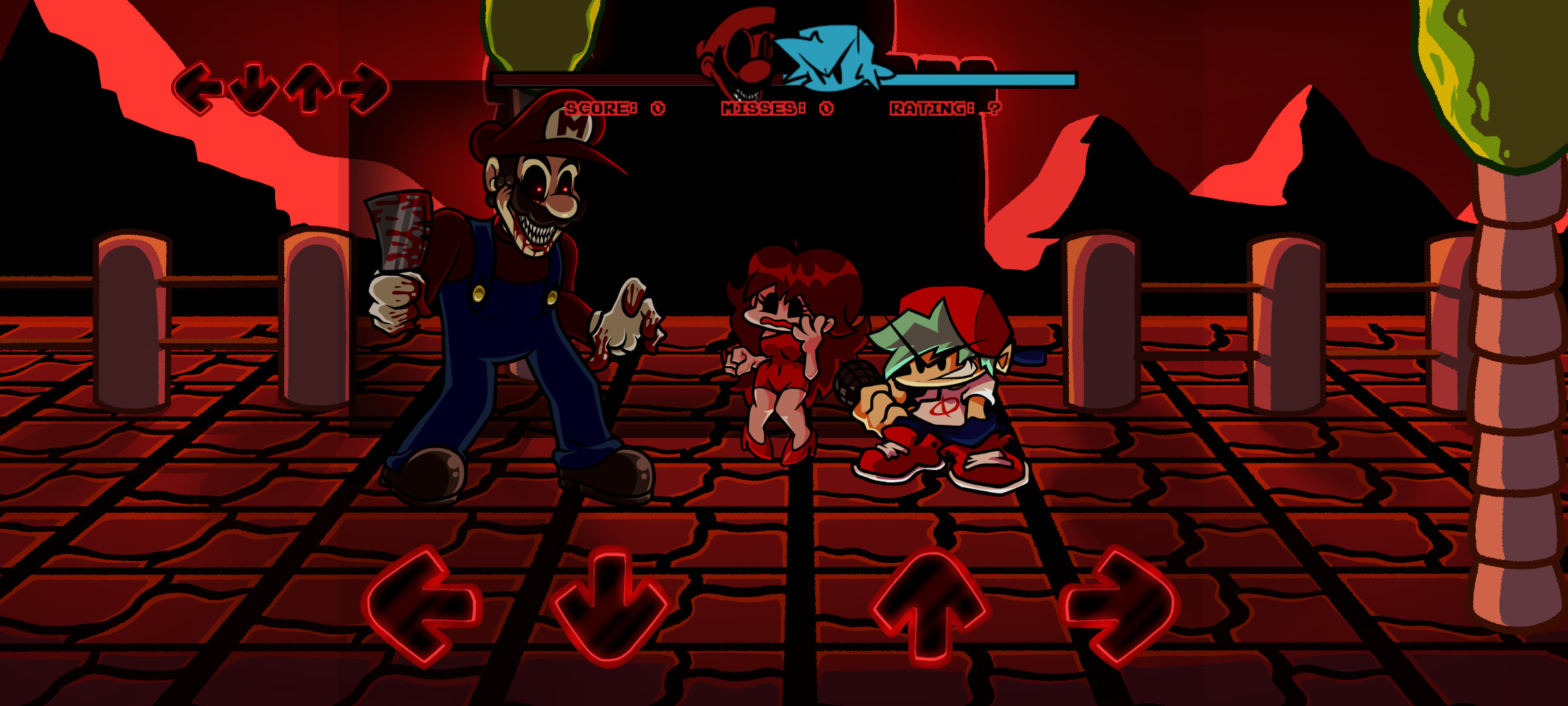 MARIOS MADNESS V2 V SLICE PORT (REMADE) Mod for Friday Night Funkin ...