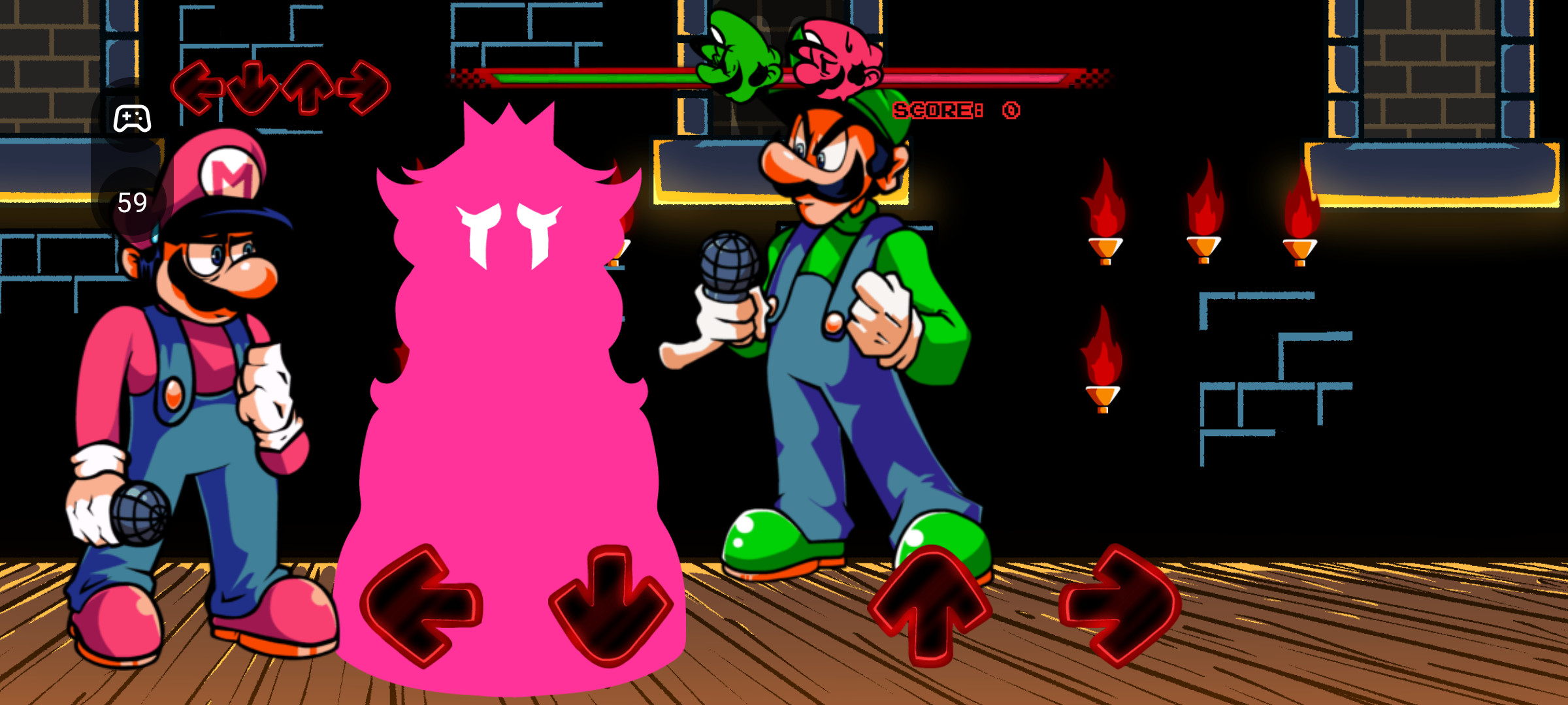 MARIOS MADNESS V2 V SLICE PORT (REMADE) Mod for Friday Night Funkin' | FNF Mods