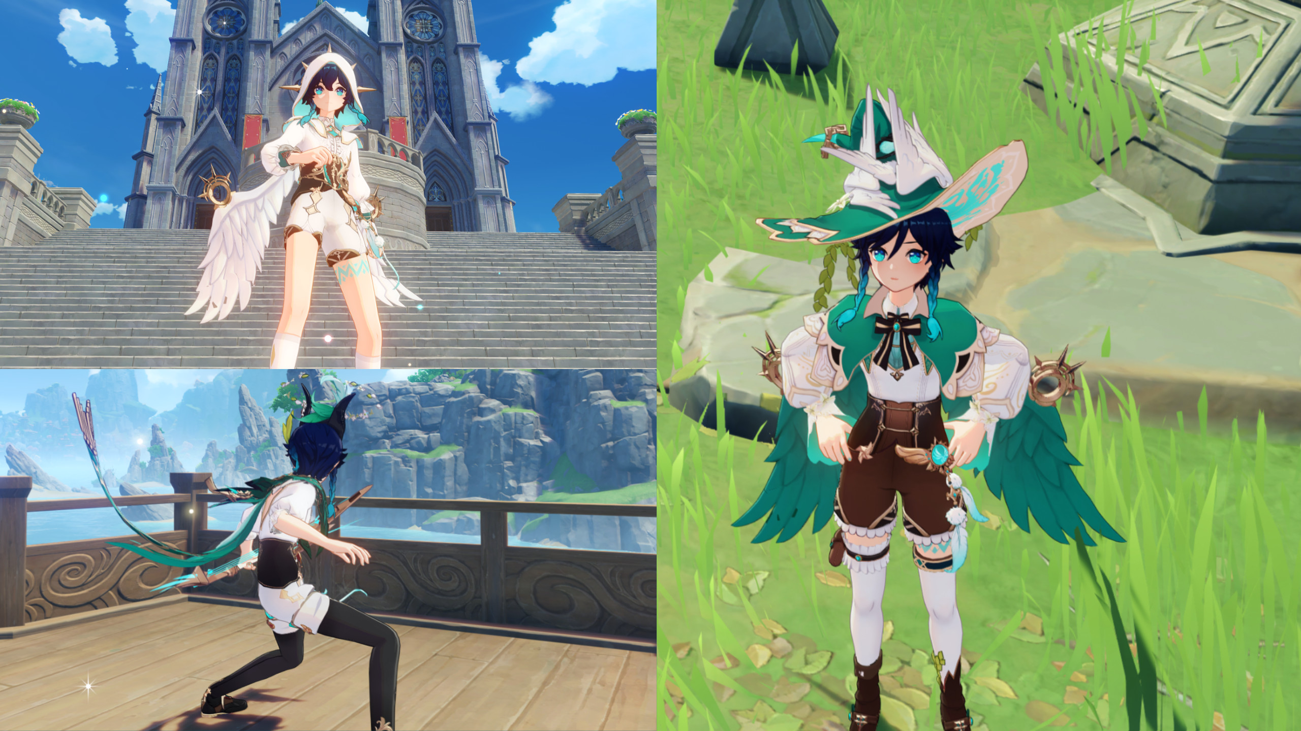 Venti Redesign - Expanded Wardrobe Mod for Genshin Impact | GI Mods