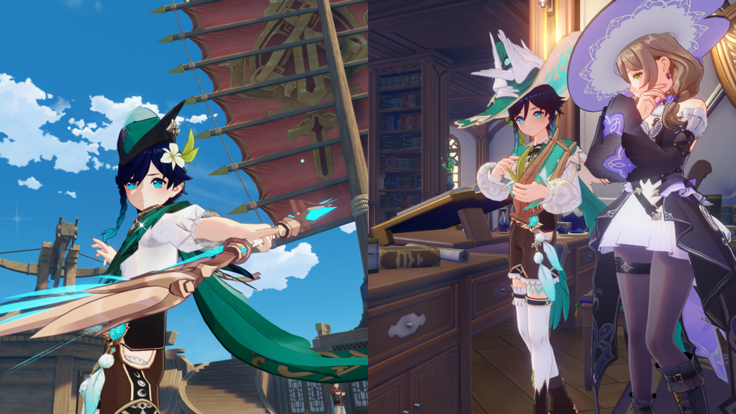 Venti Redesign - Expanded Wardrobe Mod for Genshin Impact | GI Mods