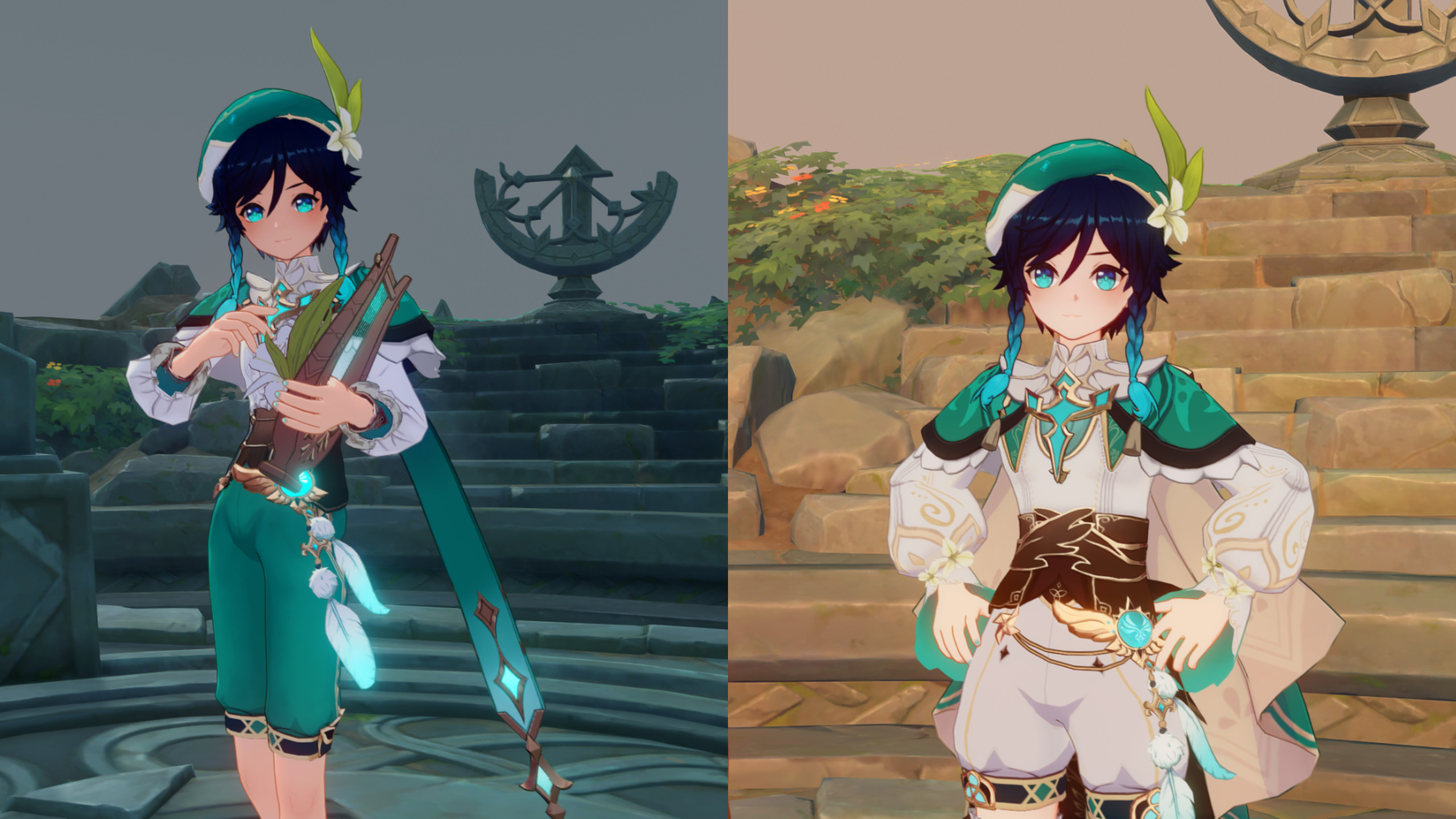 Venti Redesign - Expanded Wardrobe Mod for Genshin Impact | GI Mods