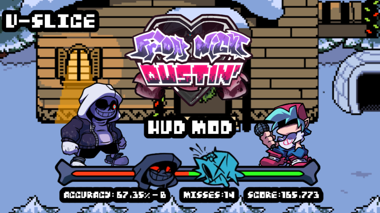 [MOBILE]Friday Night Dustin Hud Mod for Friday Night Funkin' | FNF Mods