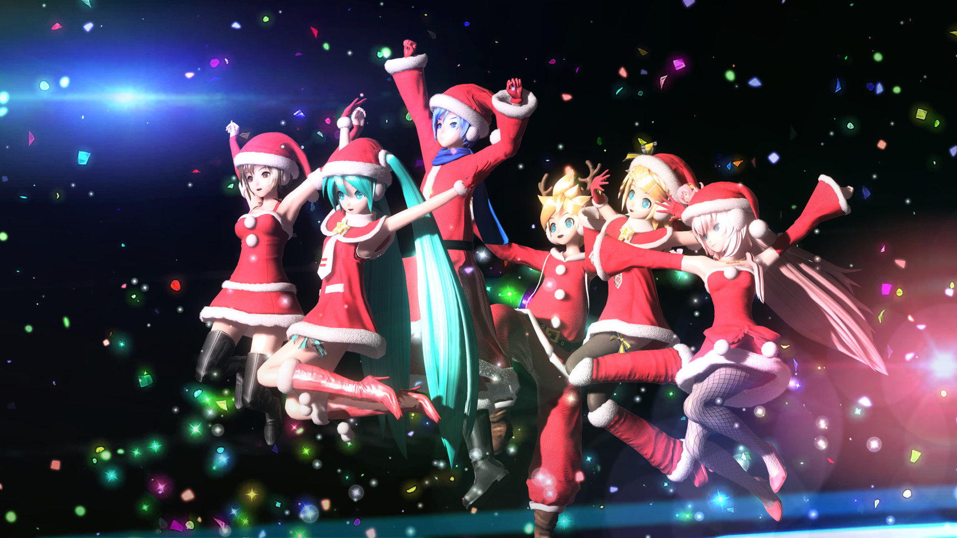 Updated Christmas Outfits Mod for Hatsune Miku: Project DIVA Mega Mix+ ...