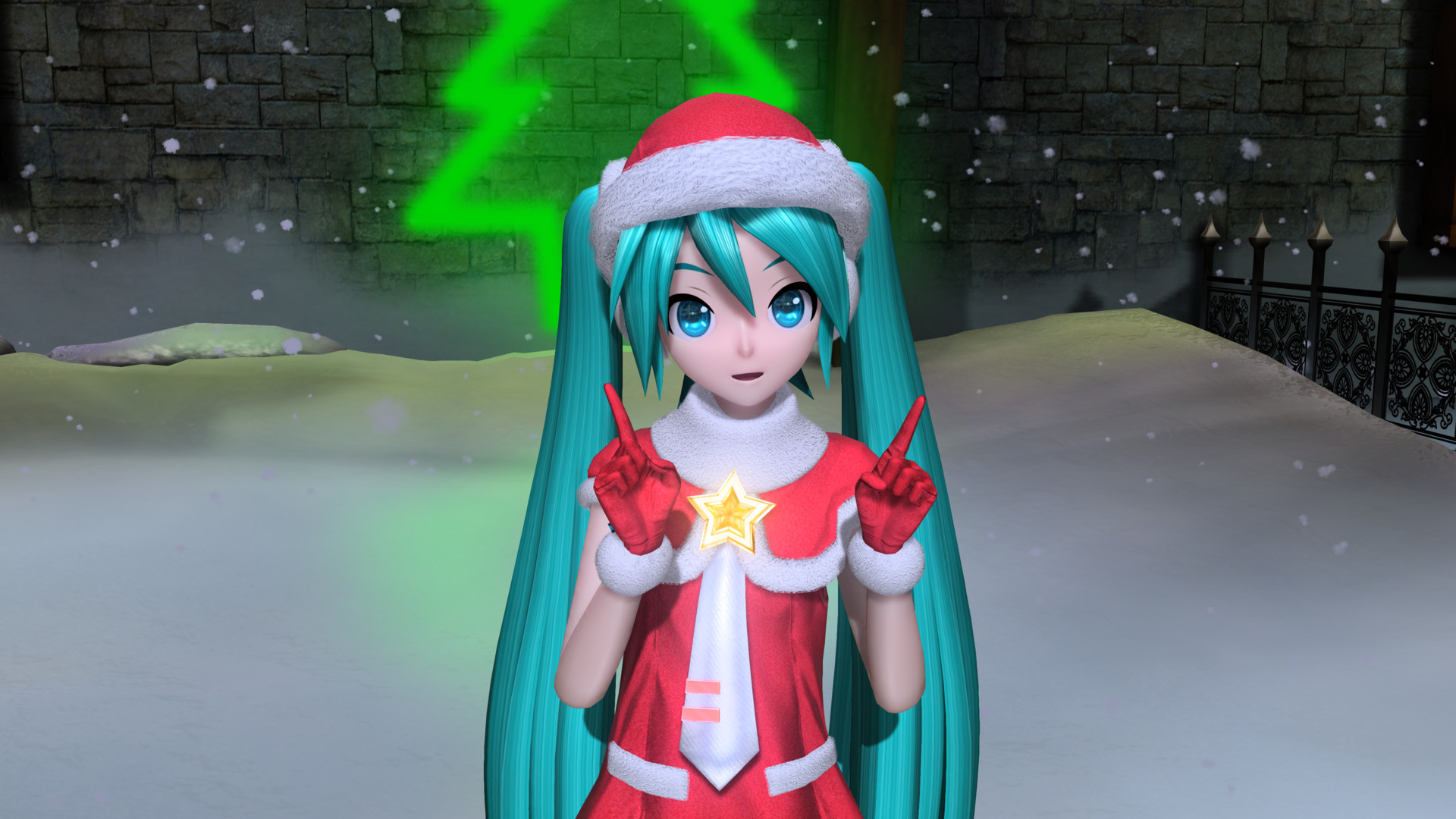 Updated Christmas Outfits Mod for Hatsune Miku: Project DIVA Mega Mix+ ...