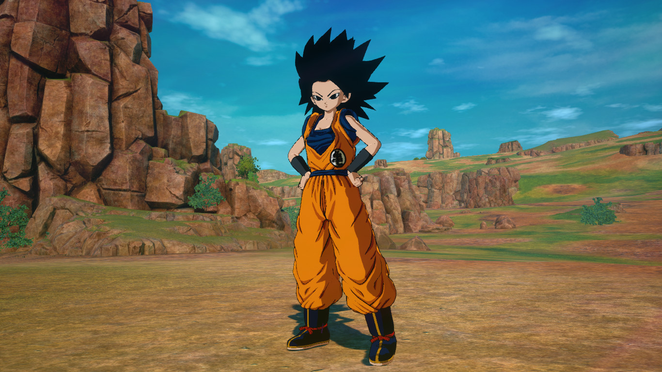 Caulifla with Kame Gi Mod for Dragon Ball: Sparking! ZERO | DBSZ Mods