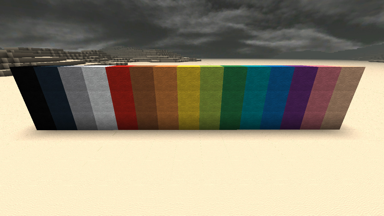 Colored Concrete Mod for CastleMiner Z [OpenClassic] | CMZ Mods