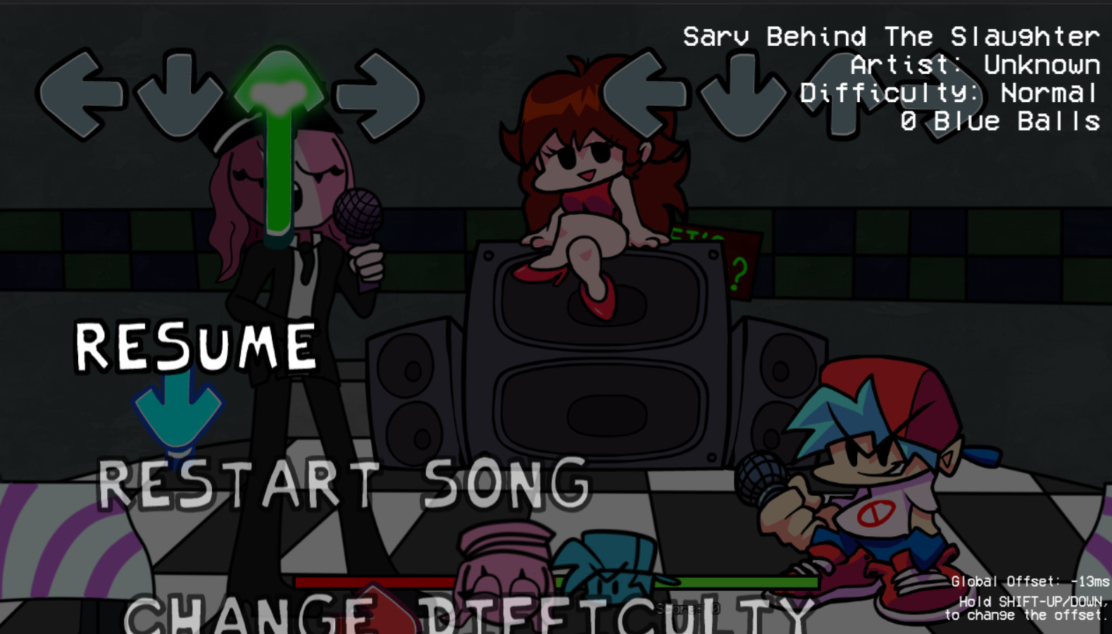Sarv Behind The Slaughter (V Slice Port) Mod for Friday Night Funkin ...