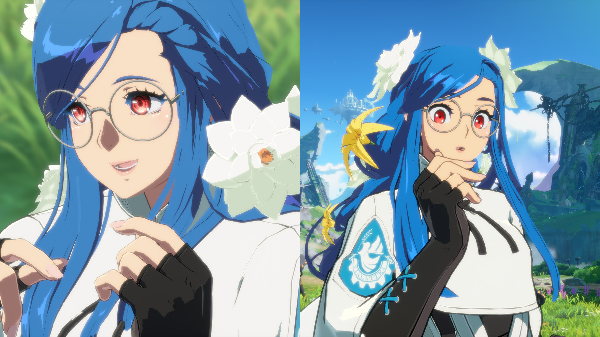 Dizzy Oversized Glasses & Elf Ears Mod for GUILTY GEAR -STRIVE- | GGST Mods