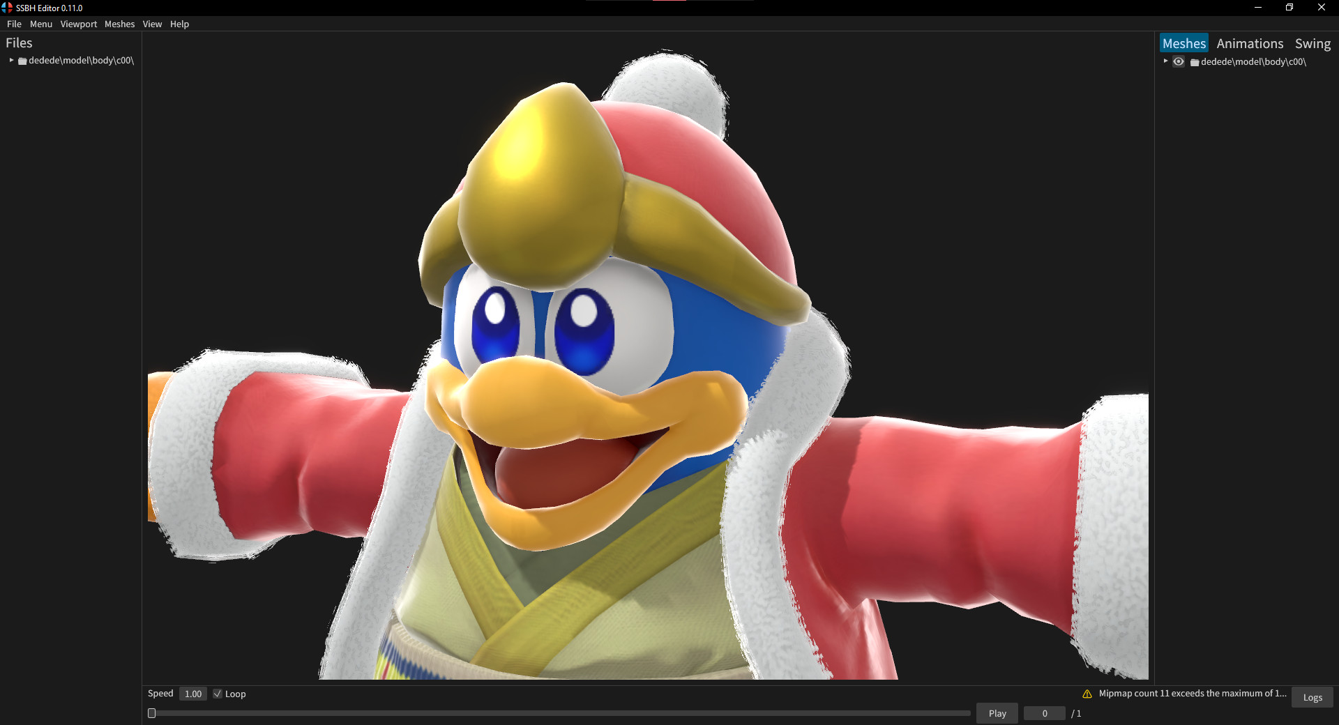 Air Riders Design for Dedede's Robe Mod for Super Smash Bros. Ultimate ...