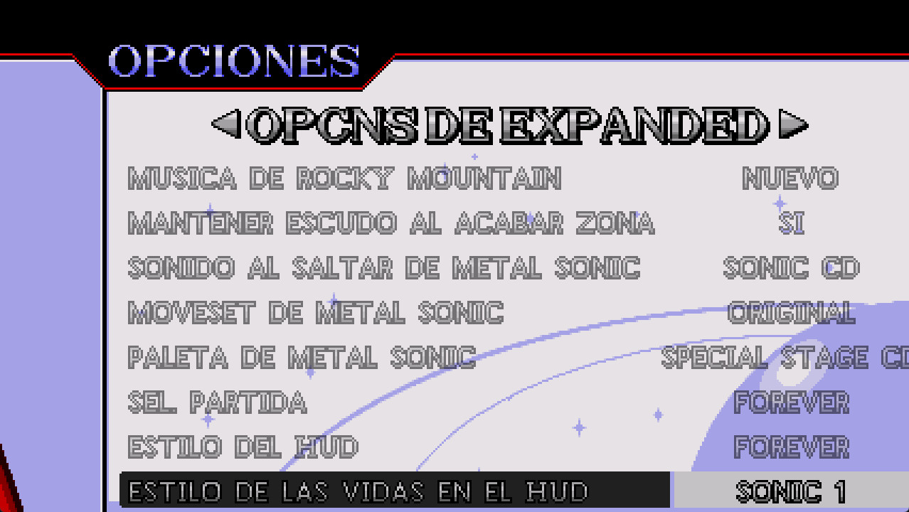 S1F Expanded Spanish Fix Mod for Sonic the Hedgehog Forever | S1F Mods