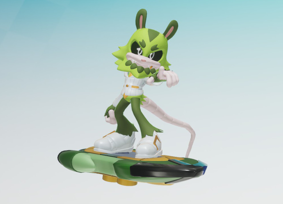 IDW Clutch The Opossum [AI Jet Skin] Mod for Sonic Racing: CrossWorlds ...