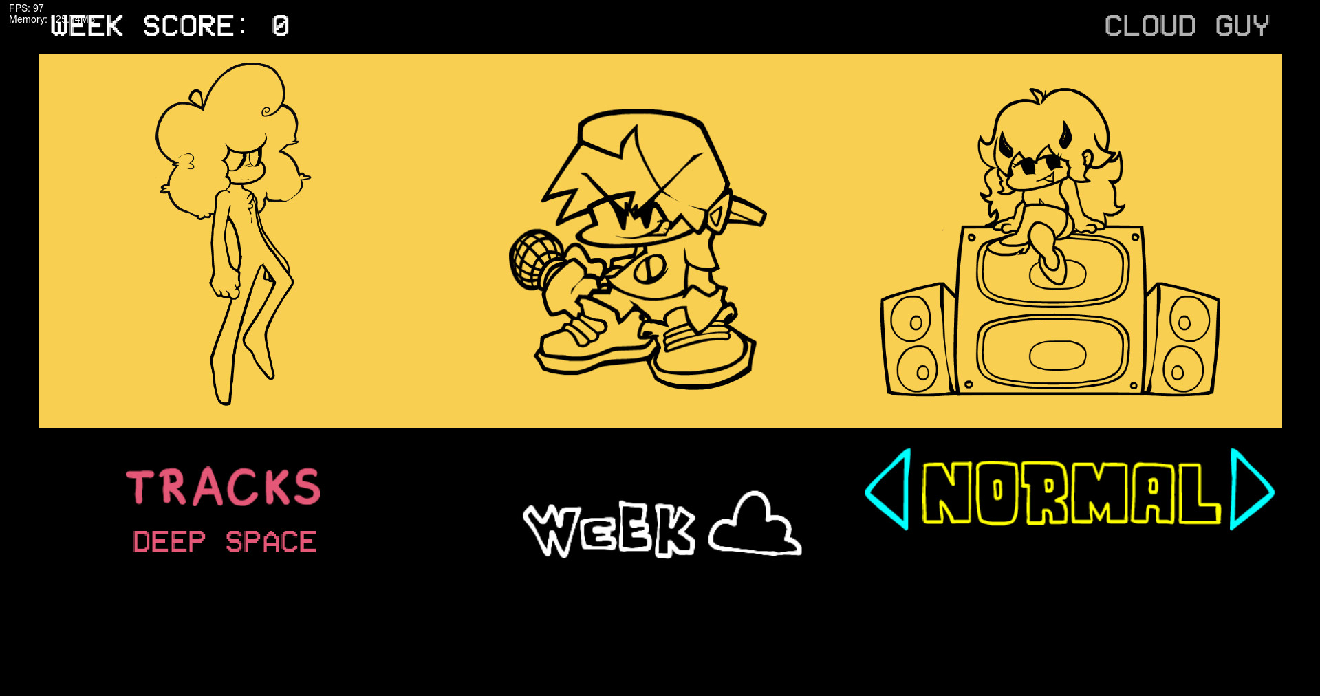 FNF: Vs Kewen the Cloud (DEMO) Mod for Friday Night Funkin' | FNF Mods