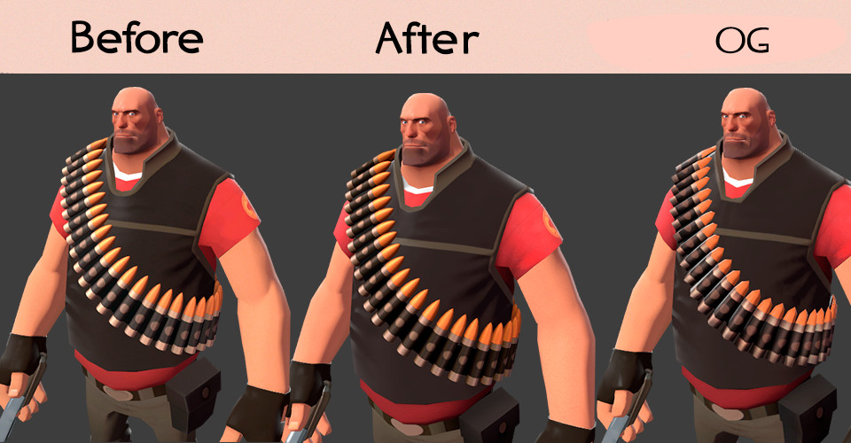 Improved HWG Bandolier for Refined Mercs Mod for Team Fortress 2 | TF2 Mods