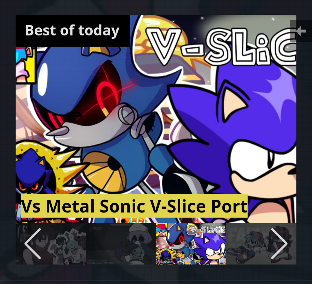 Vs Metal Sonic V-Slice Port Mod for Friday Night Funkin' | FNF Mods