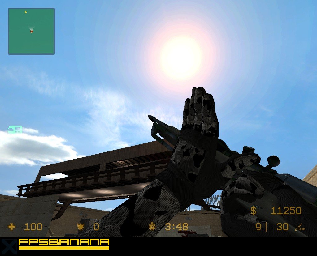 Winter camo gloves Mod for Counter-Strike: Source | CS:S Mods