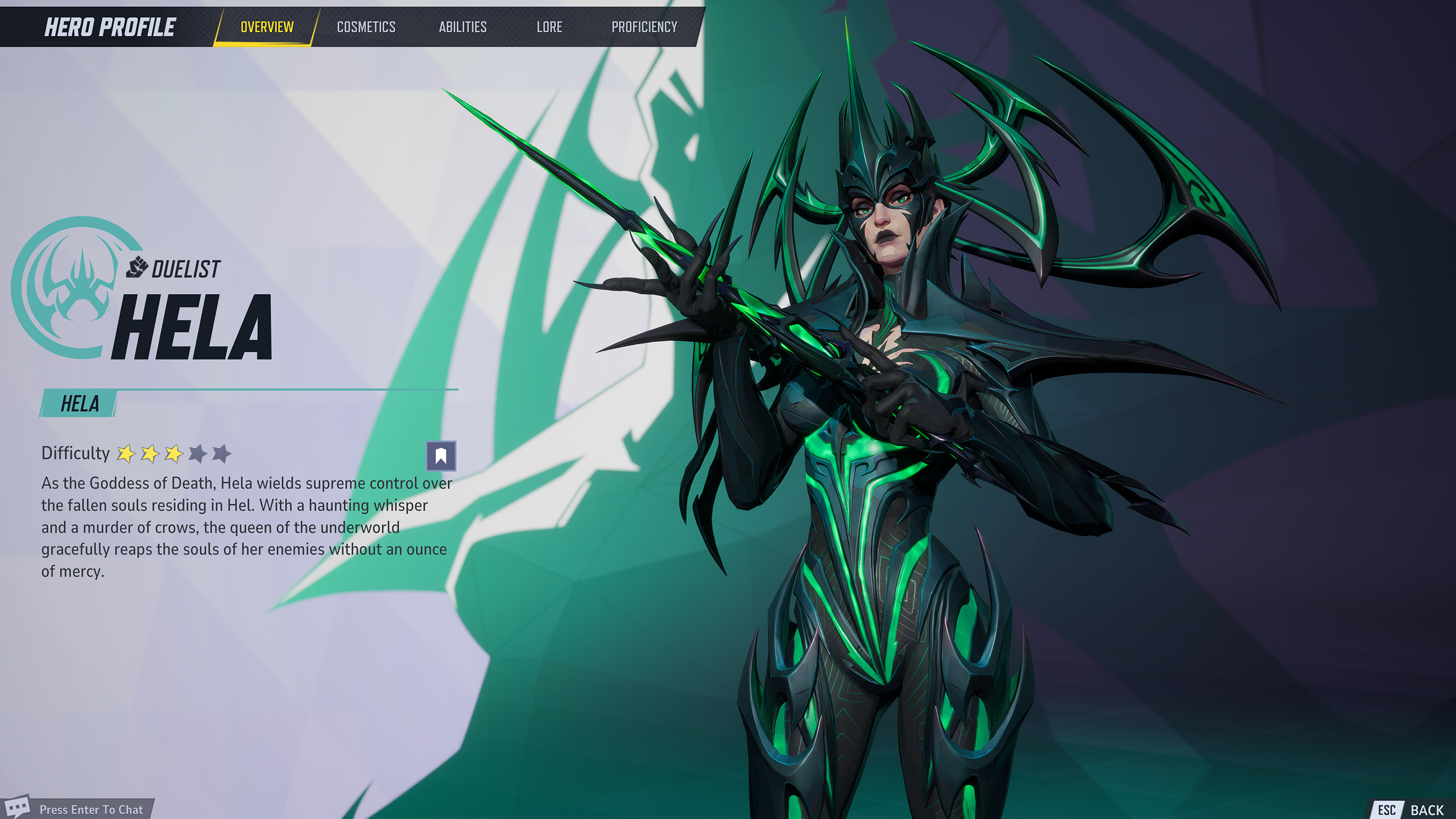 Hela No Cape Mod for Marvel Rivals | MR Mods