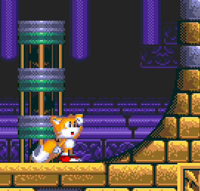 Tails' Adventure style Look Up Sprite for Tails Mod for Sonic 3 A.I.R ...