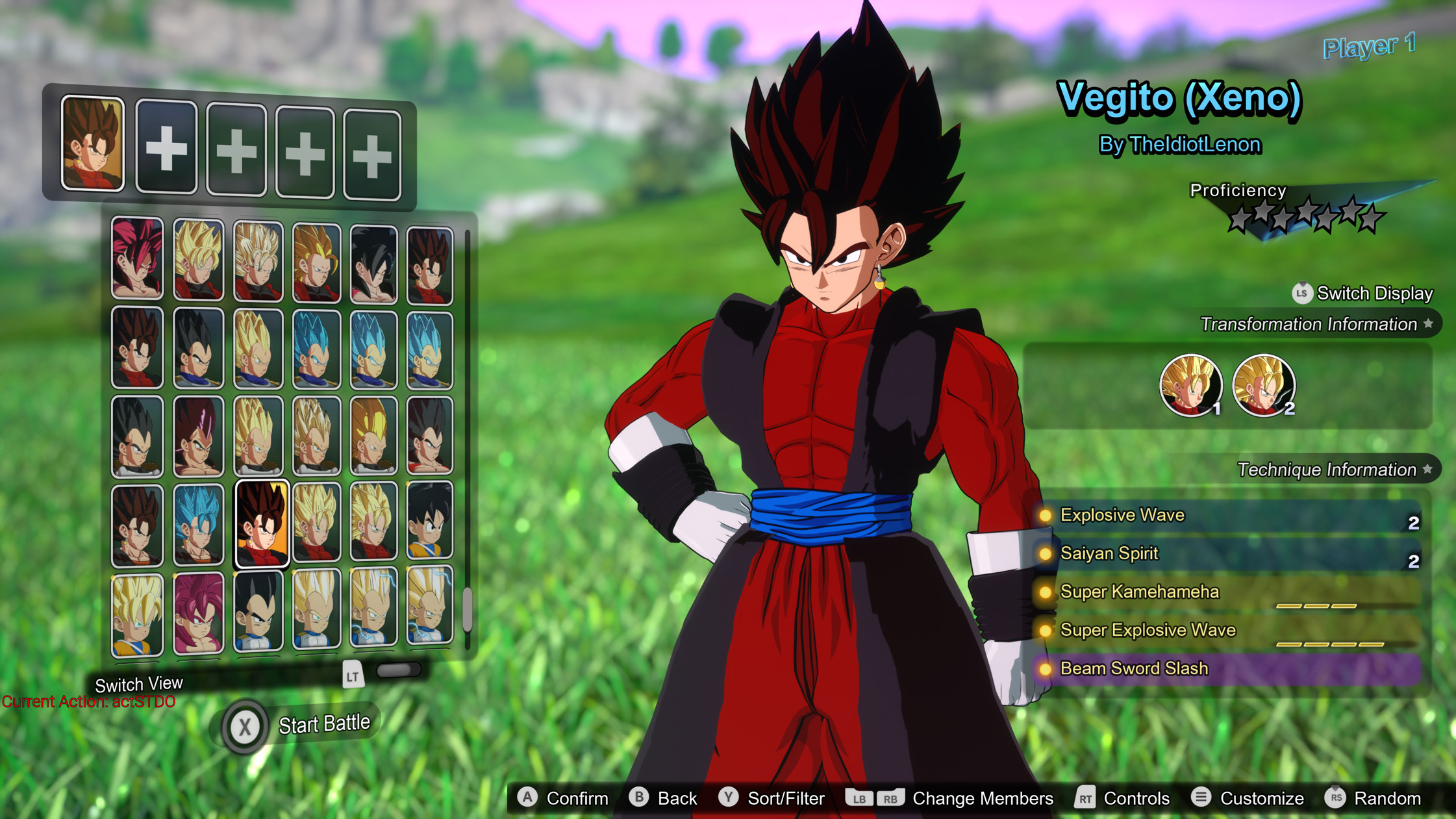 (OPEN BETA) (New animations) Xeno Vegito/Gogeta Mod for Dragon Ball ...